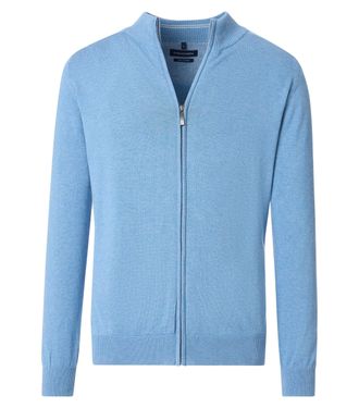 Casamoda Herren Strickjacke, S-6XL (004450), Gr&ouml;&szlig;e:4XL, Farbe:Aqua bis Petrol (162)