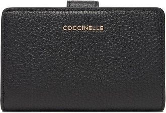 Coccinelle Geldbörse MW5 Metallic Soft E2 MW5 11 E7 01 Schwarz