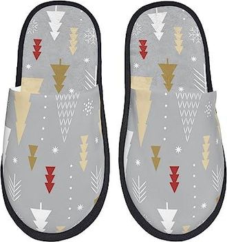 Generic Pantoufles En Feutre Arbre De No&euml;l L&eacute;gers Accueil Pantoufles Portative Maison Slippers Pour Int&eacute;rieur H&ocirc;tel Homme L