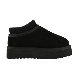 Colors Of California Polyester Damen Booties mit hoher Sohle - - Shoes - Damen - Schwarzk - 39 EU