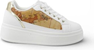 Alviero Martini 1A Classe Femme, Chaussures, Blanc, Taille: 38 EU Baskets