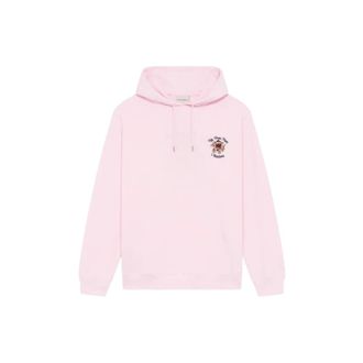Dr&ocirc;le de Monsieur Le Hoodie Slogan Rose - - Sweatshirts & Hoodies - Herren - Rosa - S