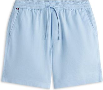 Tommy Hilfiger Sommerliche Shorts aus einem Leinenmischgewebe in