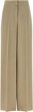Max Mara Femme, Pantalons, Beige, Taille: 40 FR Palanca Wide Pantalons