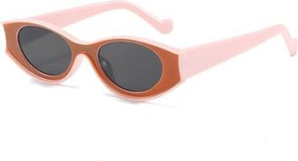 Generic Lunettes De Soleil D&eacute;coratives &Agrave; Petite Monture For Femme, Id&eacute;ales For Les D&eacute;placements En Ext&eacute;rieur(Pink)
