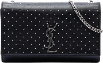 Saint Laurent Sac bandouli&egrave;re Kate Pre-owned - Femme - Pre-owned - Noir - Taille: ONE Size