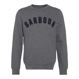 Barbour Prep Logo Crew - - Sweatshirts & Hoodies - Herren - Grau - M