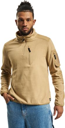 Brandit Fleece Troyer Ripstop, Farbe: Camel, Größe: 5XL