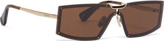 Max Mara Sonnenbrillen MM0118 32E Braun