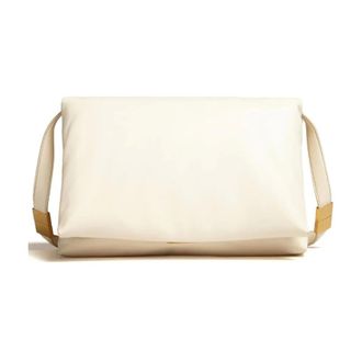 Marni Femme, Sacs, Beige, Taille: ONE Size Sac en cuir matelass&eacute;