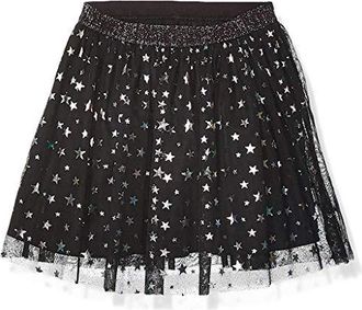 Generic Jupe tutu pour enfant fille - Tulle - &Eacute;toiles - Paillettes - Costume de princesse, Noir, taille unique