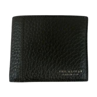 The Bridge Portefeuille Bifold Manfredi - Femme - Accessoires - Noir - Taille: ONE Size