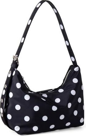 Generic Sac &agrave; main polyvalent pour femme avec fermeture &eacute;clair - Grande capacit&eacute; - Pour voyage, rendez-vous galant, travail, Noir, 250.00x170.00x100.00mm/9.84