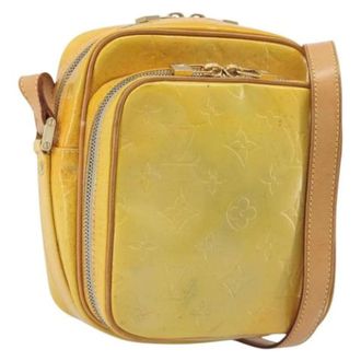 Louis Vuitton Pre-owned Toile sacs-louis-vuitton - Femme - Pre-owned - Jaune - Taille: ONE Size
