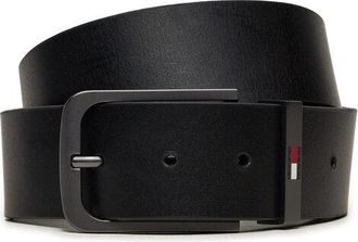 Tommy Jeans Herrengürtel Elevated AM0AM12646 Schwarz
