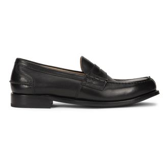 Prada Leder Mokassin - - Shoes - Herren - Schwarzk - 43 EU