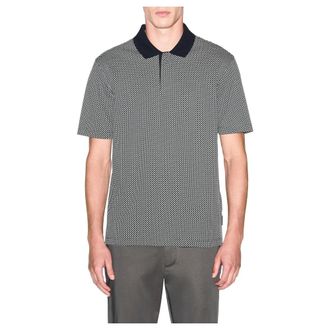 A|X Armani Exchange Homme, Tops, Gris, Taille: XL Polo en jersey stretch