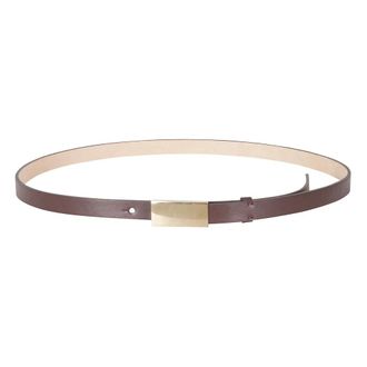 Victoria Beckham Portofino Mirror Belt Micro - - Accessories - Damen - Braun - 90 CM