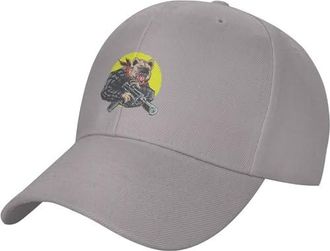 Generic Casquette De Sport Hy&egrave;nes Arm&eacute;es De Fusils Bonnet De Golf Respirant,Mode Casquette Baseball pour Activit&eacute;s Randonn&eacute;e Outdoor