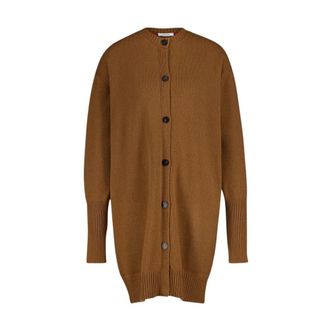 Ferragamo Luxuri&ouml;ser Cashmere Cardigan Kleid - - Knitwear - Damen - Braun - M