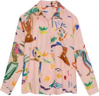 G.Kero Femme, Blouses et Chemises, Multicolore, Taille: 40 FR Abra Rossa Shirt