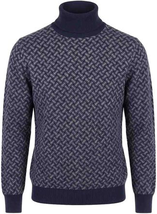 Drumohr Pull Col Roul&eacute; - Gris