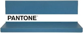 Homemania Shelfie-Regal - Wanddekoration, Objektträger, quadratisch, mit Regalböden - für Wohnzimmer, Schlafzimmer - Blau, Weiß, Schwarz, aus Metall, 60 x 14 x 