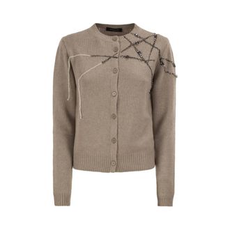 Fabiana Filippi Damen, Strickwaren, Braun, 2XSGr&ouml;&szlig;e