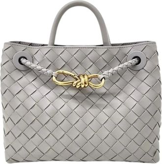 Bottega Veneta Sac &agrave; main vintage en m&eacute;tal Pre-owned - Femme - Pre-owned - Gris - Taille: ONE Size