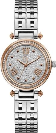 Guess Femme, Accessoires, Gris, Taille: ONE Size PrimeChic Mid Size Metal Watch