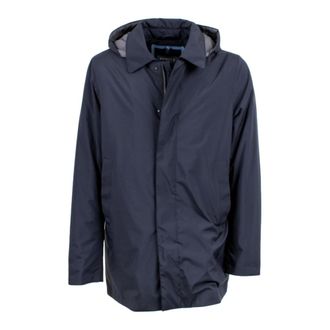 People of Shibuya Homme, Vestes, Bleu, Taille: 2XL Takuya Parka