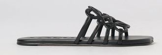 Loewe Anagram Petal Mules von aus glattem Kalbsleder mit niedrigem Absatz