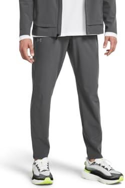 Under Armour Pantalon de surv&ecirc;tement Launch Gris/Noir M
