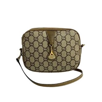 Gucci Sac bandouli&egrave;re mini en cuir PVC Pre-owned - Femme - Pre-owned - Brun - Taille: ONE Size