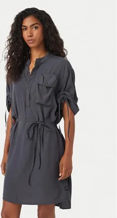G-Star Raw Kleid f&uuml;r den Alltag D29019-D724 Dunkelgrau Regular Fit
