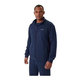 Guess Herren, Sweatshirts & Hoodies, Blau, 2XLGr&ouml;&szlig;e