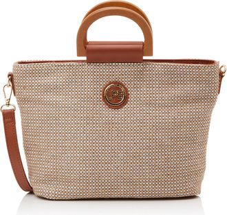 Les P'tites Bombes Damen Belmira Lederwaren, weiß