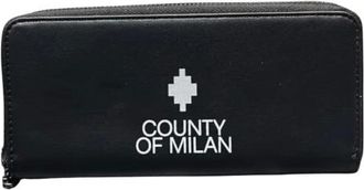 Marcelo Burlon unisex, Accessoires, Noir, Taille: ONE Size Porte-cartes Wings