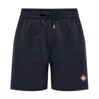 Casablanca Logo Shorts - - Shorts - Herren - Blau - M