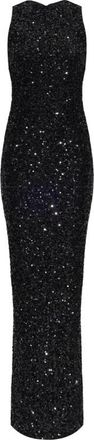 Rotate &Auml;rmelloses Pailletten-Abendkleid - - Dresses - Damen - Schwarzk - XS