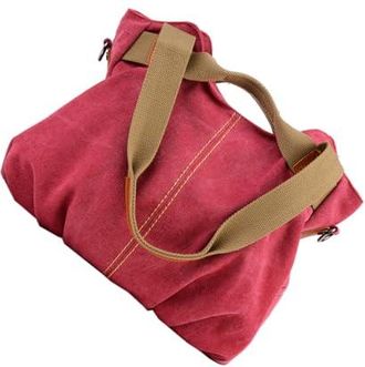 UPKOCH Sac Toile Unie Sac &agrave; Main Femme Cabas Capacit&eacute; Spacieuse Pliable Pour Courses