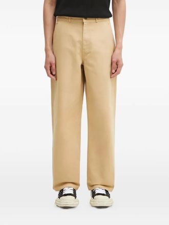 Sporty & Rich pantalon en coton - Tons neutres