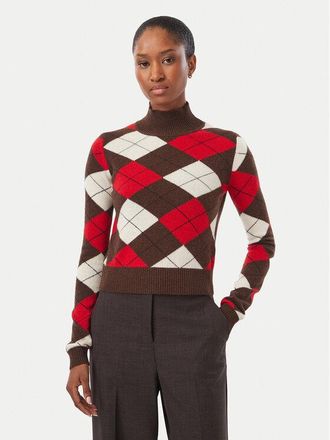 Marella Rollkragenpullover Zucca 2623366212 Bunt Regular Fit