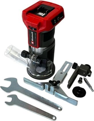 Milla Affleureuse-d&eacute;fonceuse 18V 6/8mm tp-et 18 Li bl (Solo) Einhell 4350412