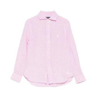 Polo Ralph Lauren Homme, Chemises, Rose, Taille: S Camicia a righe