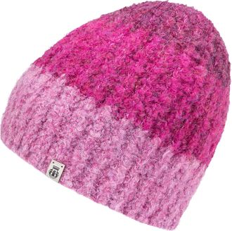 Roeckl Damen Cosy Boucl&eacute; New M&uuml;tze Winter-Zubeh&ouml;r-Set, Multi Raspberry 3670, ONE Size