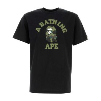 A Bathing Ape A Bathing Ape, Homme, Tops, Noir, Taille: XL 1st Camo T-shirt