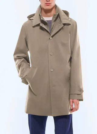 Fursac Parka en tissu technique d&eacute;perlant - Taille XXL - Homme