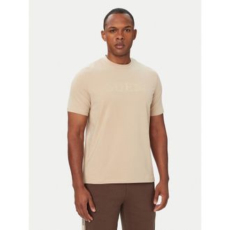 Guess T-Shirt Z6YI17 K4968 Beige Regular Fit