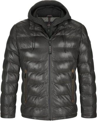 Milestone Lederjacke MSCallisto Herren casual, klassisch, sportlich normale Passform